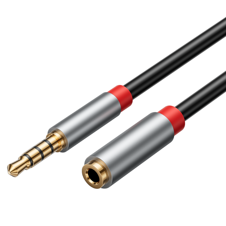 TRRS 3.5MM AUX JACK AUDIO EXTENSION CABLE 1 METRO - Smart Parts ...